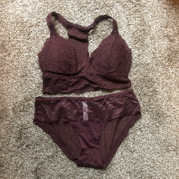 Auden | Intimates & Sleepwear | Auden Braunderwearlingerie Set | Poshmark